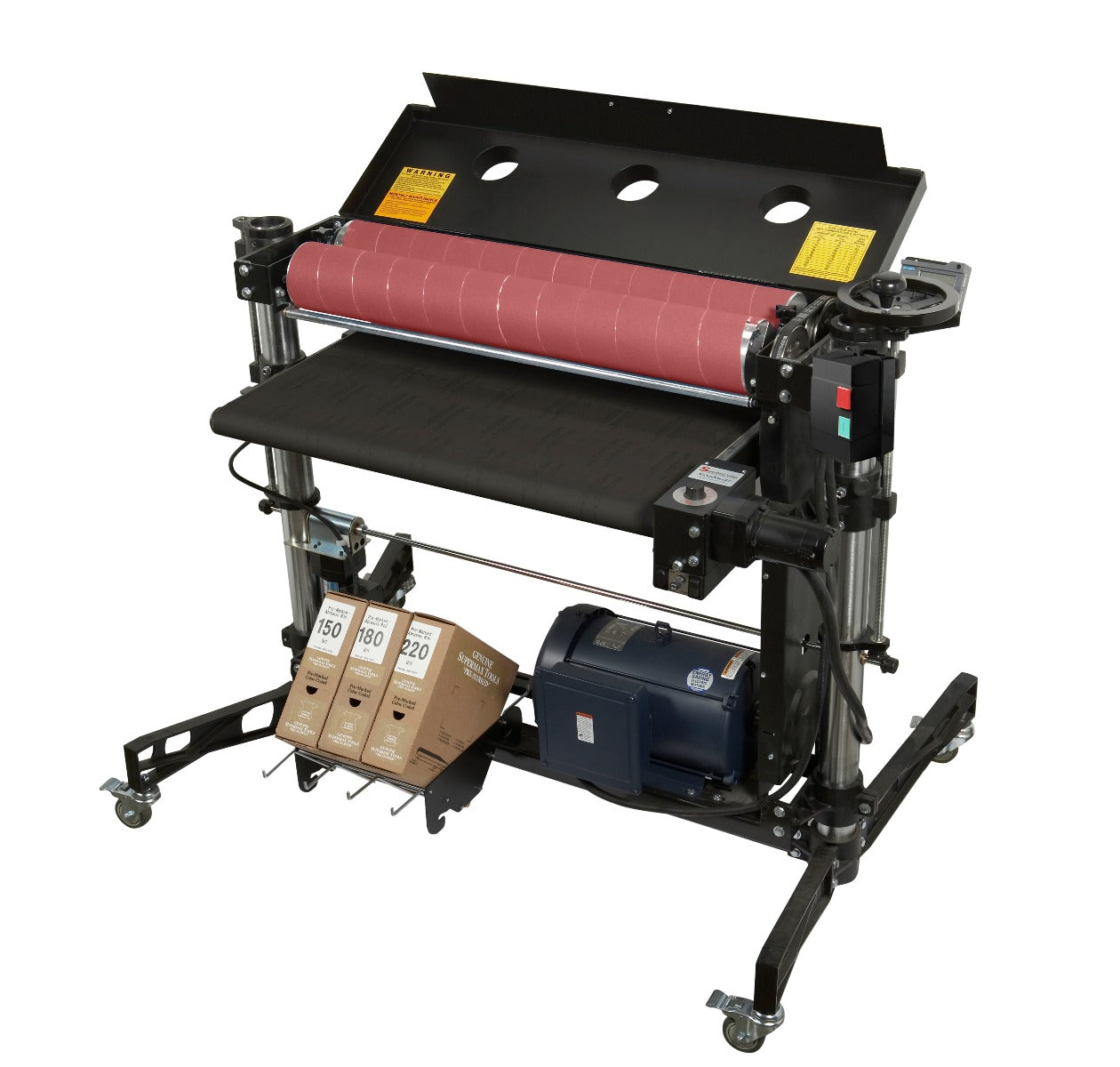 Laguna Tools SuperMax 37x2 Double Drum Sander with Casters, 5 HP, 220V ...