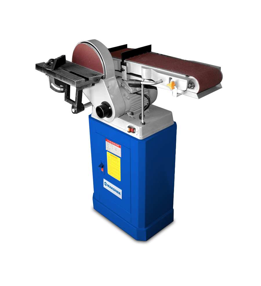 Maksiwa 6 x 9 in. Combination Belt & Disc Sander, 3/4HP, 1 Phase LDF ...